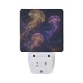 2PCS LED Night Light Auto On/Off Sensor Warm Light Dusk to Dawn for ...