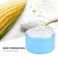 Blue Powder Puff Talcum Powder Puff After Bath Powder Puff and ...