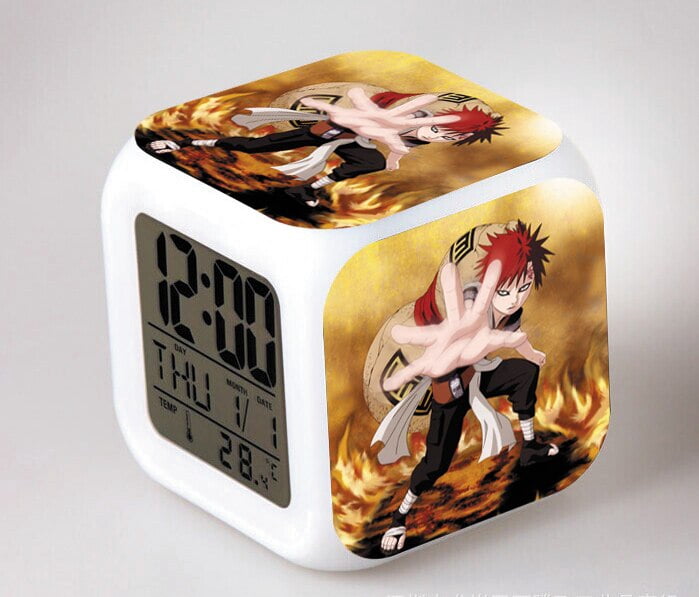 Despertadores de Anime Naruto Shippuden, reloj Digital Akatsuki Uchiha ...