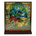 Louis Comfort Tiffany Four Seasons Set Mosaic Stained Glass Art With ...