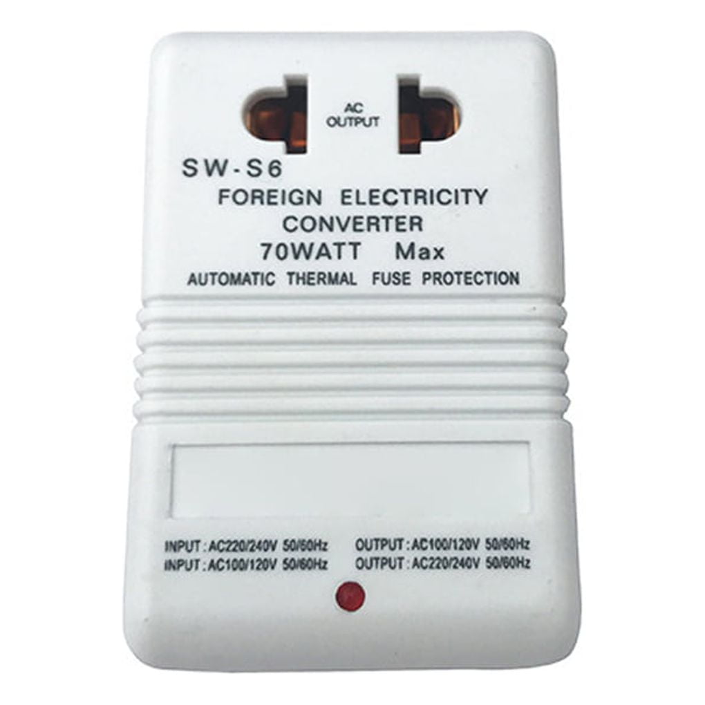 Moyic Convertidor de voltaje de Hotel para oficina en casa, electricidad de viaje, 110V a 220V ...