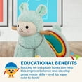 Free Shipping! Battat Ride-a-Llama Animal Multicolor Rocking Toy with ...