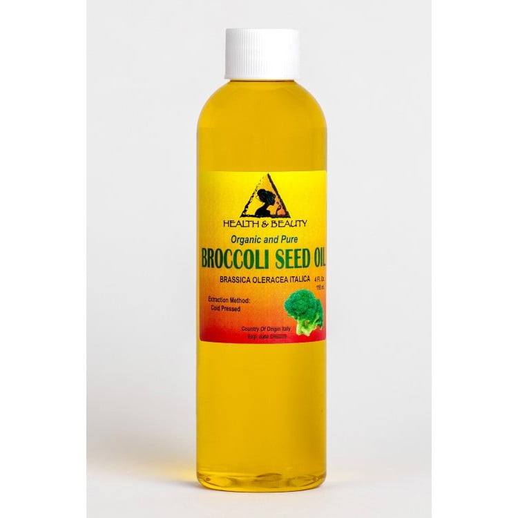 BROCCOLI SEED OIL ORGANIC COLD PRESSED ANTI-AGING PREMIUM FRESH 100% ...