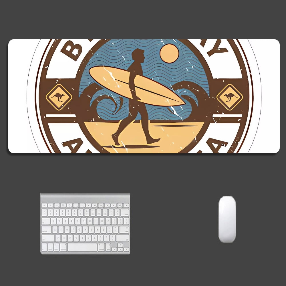 FUNOA Mouse Pad Studio Series Rectangle with Rubberized Base Simple ...