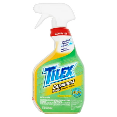 Tilex Bathroom Cleaner, Spray Bottle, Lemon, 32 Ounces - Walmart.com