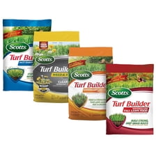 Scotts Lawn Turf Builder - Complete 4 Step Program Fertilizer, Premium ...