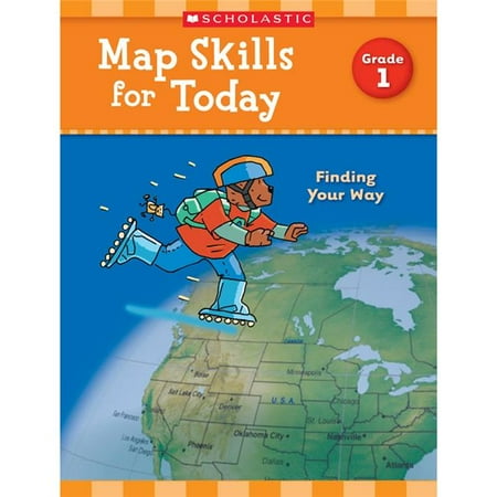 Scholastic Teaching Resources SC-821487BN 6 Each Map Skills for Today ...