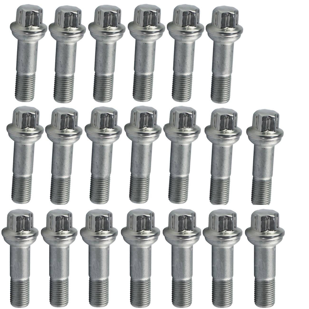 Bapmic 0009905407 2 5/8" Stainless Steel Wheel Lug Bolt Mercedes W164 ...