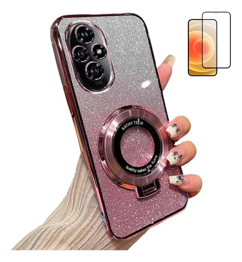 Funda Para Honor 200 Pro 5g Polvo Flash Magnetico+mica | Bodega Aurrera ...