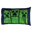 Minecraft Kids 2-Piece Twin/Full Reversible Comforter Set, Microfiber ...