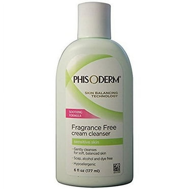 Phisoderm Deep Clean Cream Facial Cleanser for Normal to Dry Skin, 6 fl ...