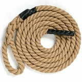 Gymax 18ft Gym Fitness Training Climbing Rope W/Rubber Grips Strength ...