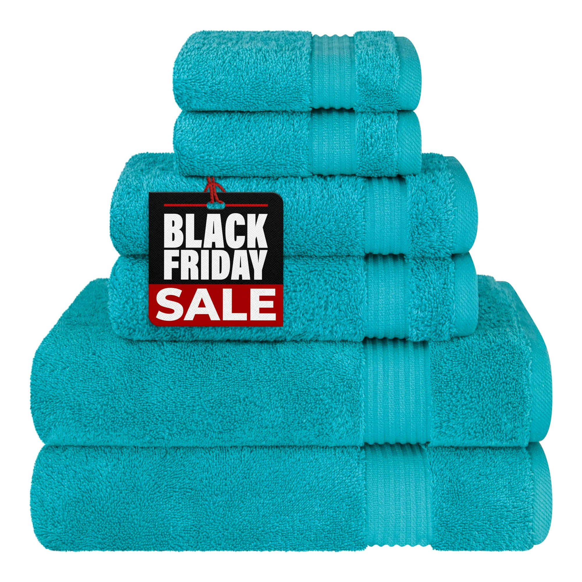 Click here for Cotton Paradise 6 Piece Towel Set For Bathroom  10... prices