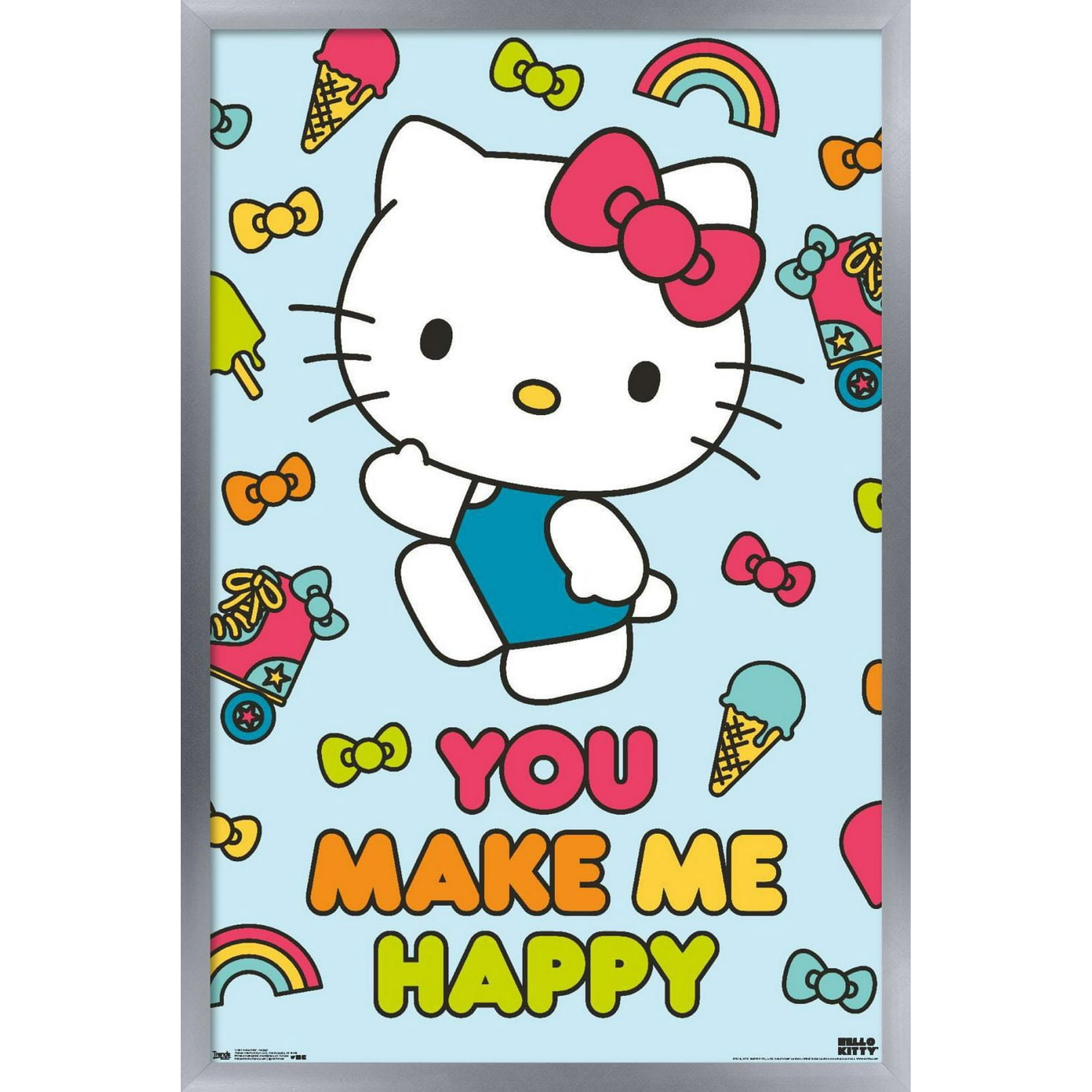 Click here for Trends International Hello Kitty - Happy Wall Post... prices
