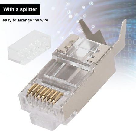 Rj45§shielded Rj45§cat7 Rj45§ Cable Modular Plug§cat7 Module Plug 10 ...