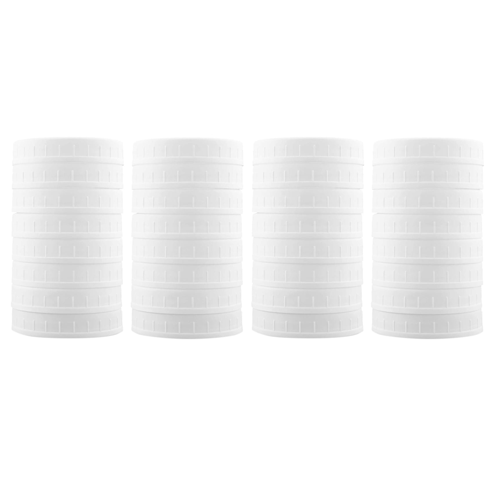 Click here for Unbranded 32 Pack Wide Mouth Mason Jar Lids plasti... prices