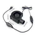 High-Performance USB Powered 75x75x30mm Ultra Quiet Cooling Blower Fan ...