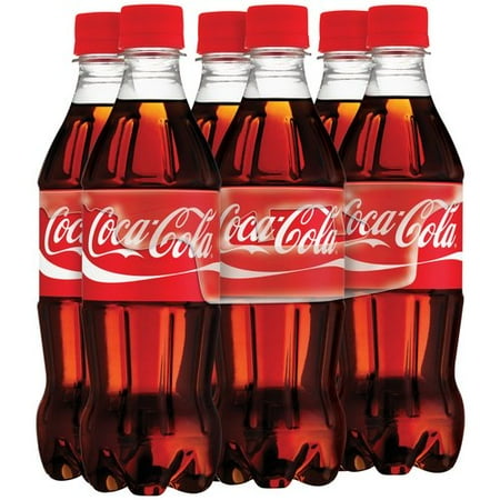 Coca-Cola Bottles, 16.9 fl oz, 6 Pack - Walmart.com
