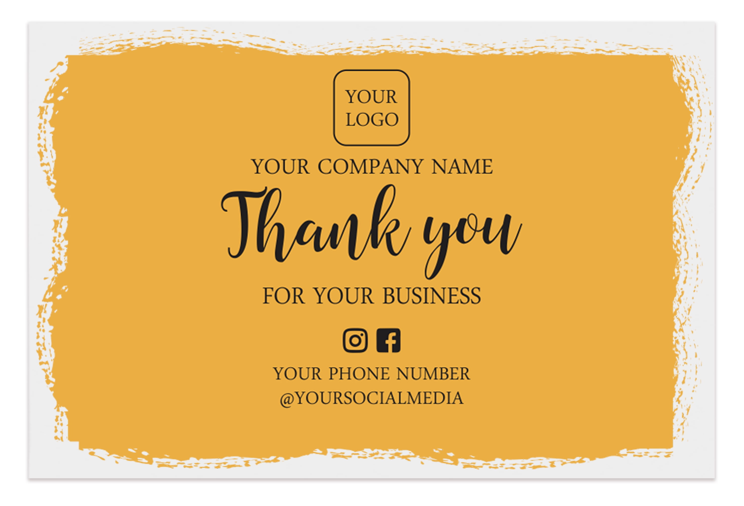 Printtoo Label for Small Business-100 RectangleCustom VinylPersonalized ...