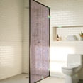Abstract Pink Vertical Stripes Window Privacy Film, Rainbow Film ...