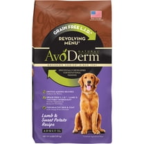 AvoDerm Natural Chicken Meal and Brown Rice Formula Adult Dog Food, 4.4 ...