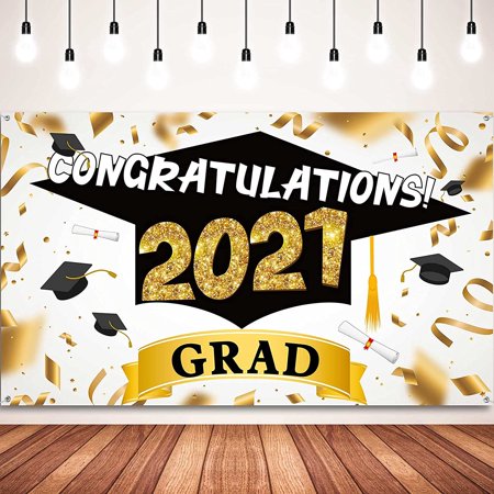 2021 Graduation Backdrop Banner Graduation Photography Background ...