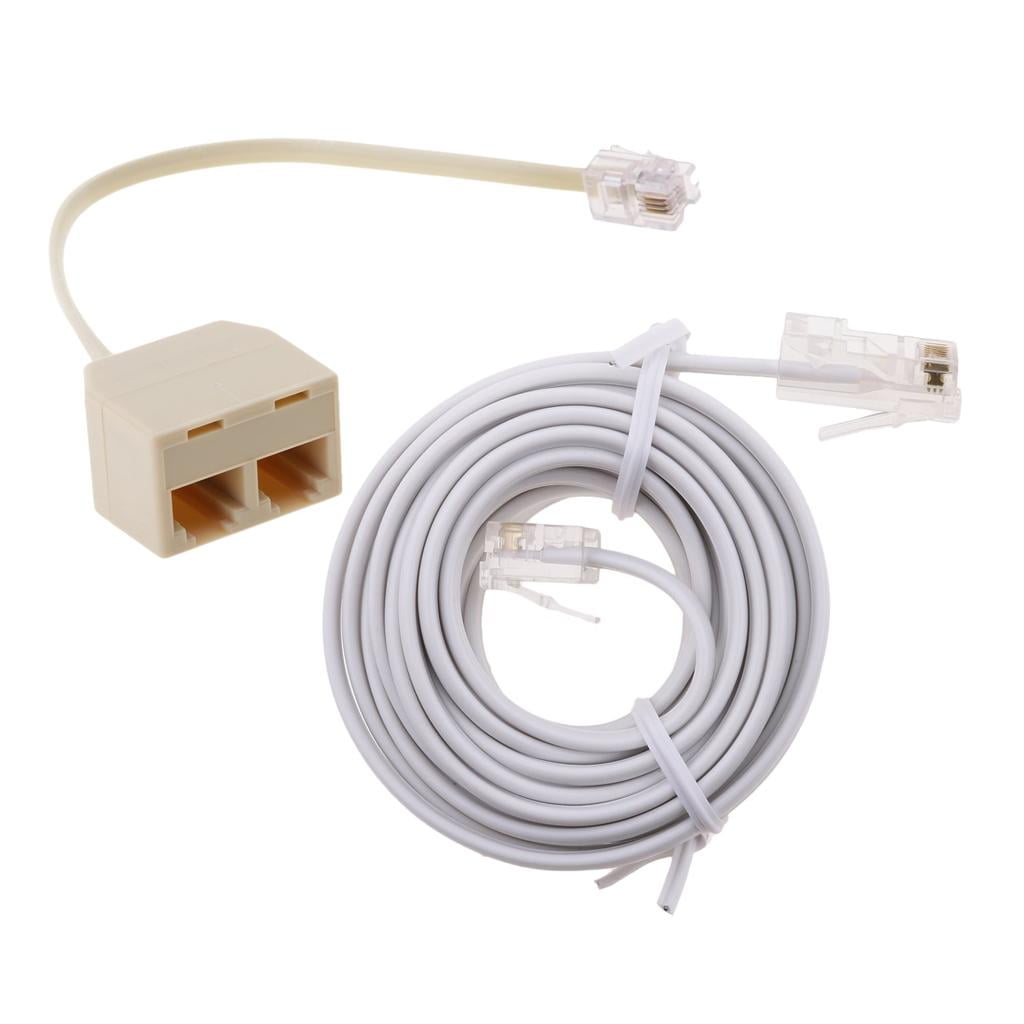 Click here for Meriglare Telephone Rj11/6p4c To /8p4c Network To... prices