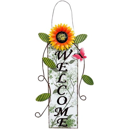 Bmatwk Welcome Shield, Welcome Flowers Tower Antique Design Welcome ...