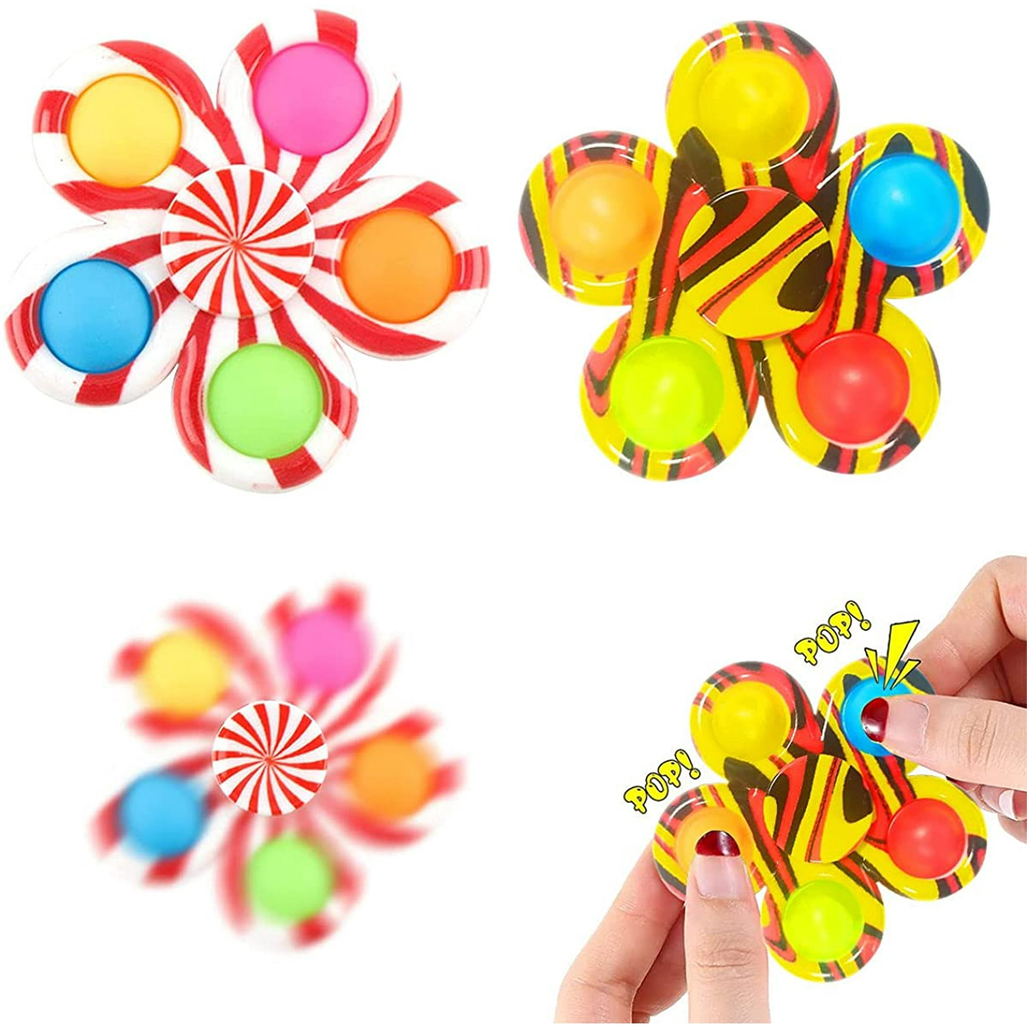Click here for Ciuitoa 2 Packs Fidget Spinner Pop S  Tie-Dye Popp... prices