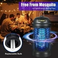 FVOAI Bug Zapper Outdoor, Electronic Mosquito Zapper Insect Trap for ...
