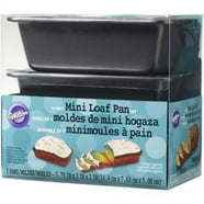 Wilton Recipe Right Mini Baking Pan for Small Bread & Cake with 4 ...