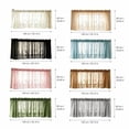 Boho Lace Small Window Curtain Valance Embroidered Solid Color ...