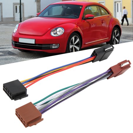 ISO Harness Adapter, 16 Pin ISO Wire Connector Wiring Harness Adapter ...