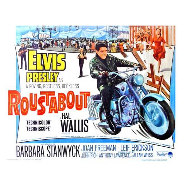Roustabout (1964) 11x17 Movie Poster - Walmart.com - Walmart.com