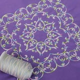 Threadart Multicolor 100% Cotton Thread | Variegated Colors for ...