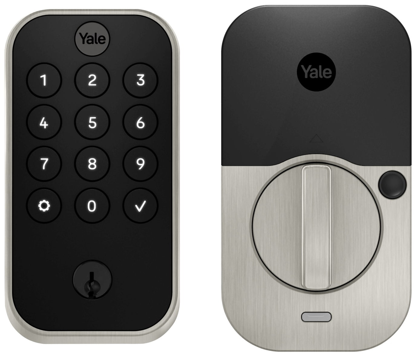 Yale Assure Lock 2 Keypad with Wi-Fi in Satin Nickel - Walmart.com