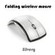 Foldable Wireless Mouse, Ergonomic 2.4G Mini Travel Wireless Optical ...