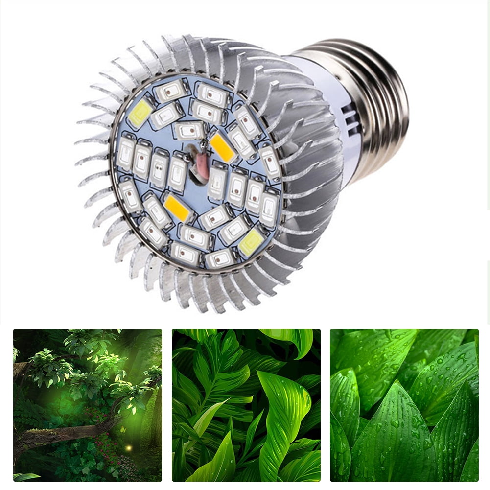 E27 85V-265V 28W 28 LED Light for Growing Plants | Walmart Canada