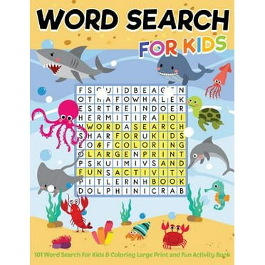 Woo! Jr. Kids Activities Books: Word Search for Kids Ages 6-8 ...