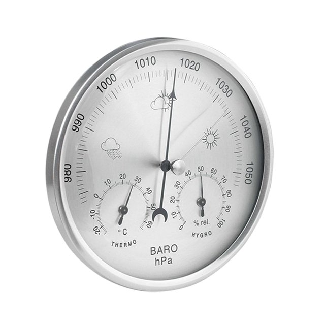DOLITY 3-in-1 Mechanical Weather Station Suitable for Everyone, Easy to ...