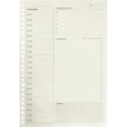 General 2 Pack B5 120 Sheets/240 Pages Time Plan Loose Leaf Punched ...