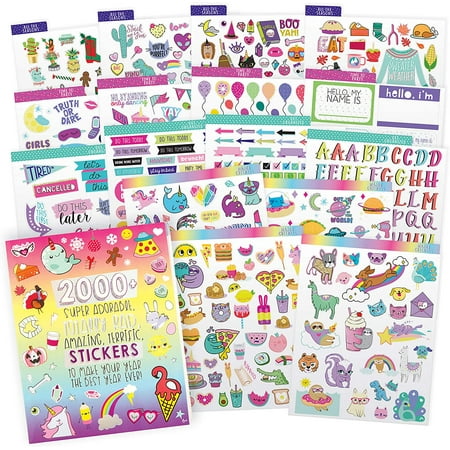 HTOOQ 2000+ The Year in Stickers Ultimate Sticker Book - Stickers for ...