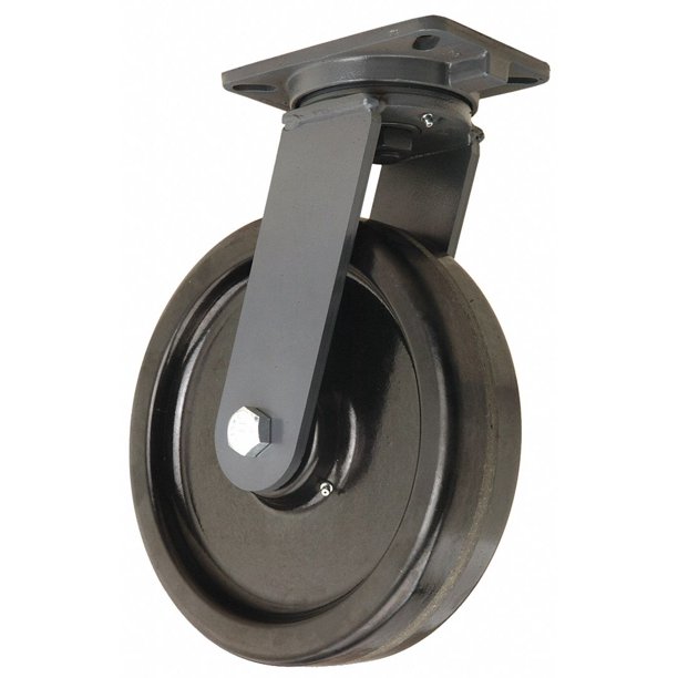 Hamilton Plate Caster,3500 lb. Load Rating S-CH-12PH - Walmart.com