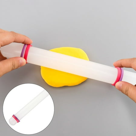 MYG Solid Clay Acrylic Rolling Pin Slime Roller DIY Modelling Clay ...