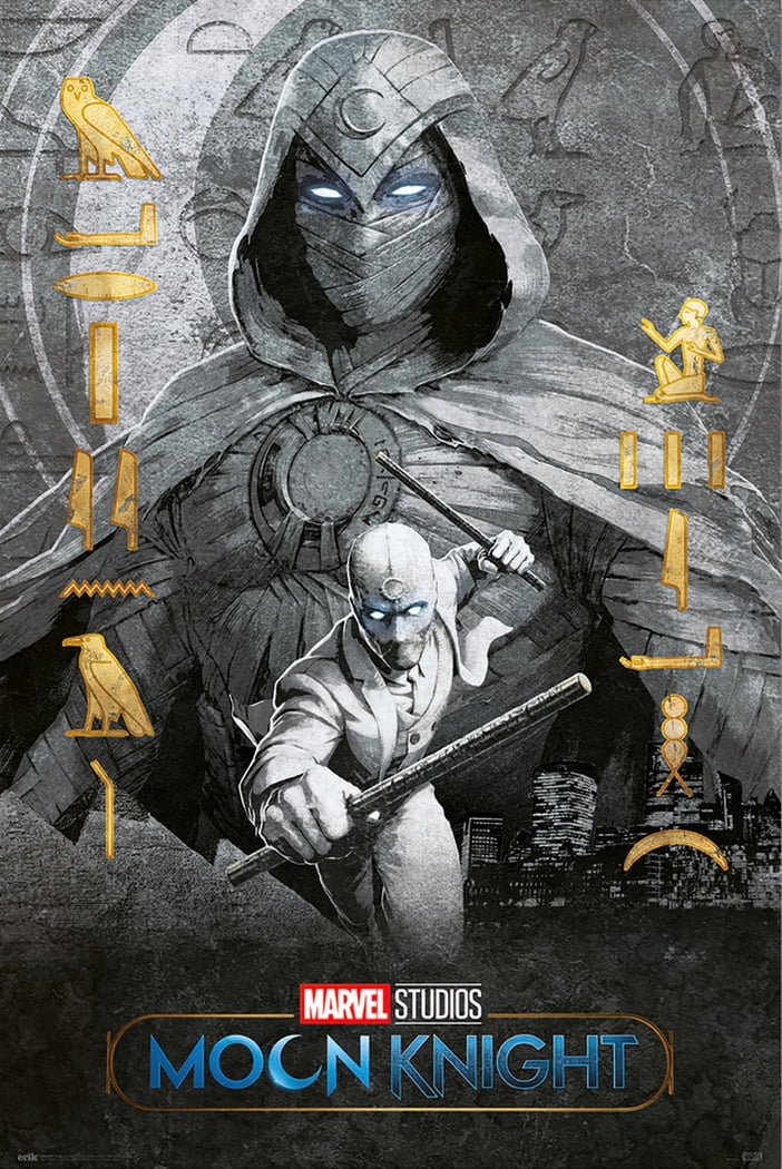 Moon Knight - TV Show Poster (Regular Style / Key-Art) (Size: 24" x 36 ...