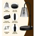 Candle Warmer with Timer - Electric Candle Warmer with Dimmer ...