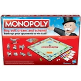 Monopoly Board Game for Kids and Family Ages 8 and Up, 2-6 Players ...