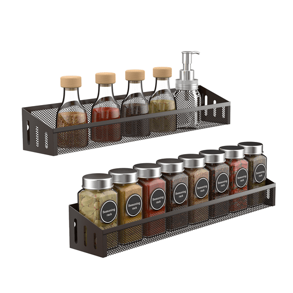 Wall Mount Spice Racks