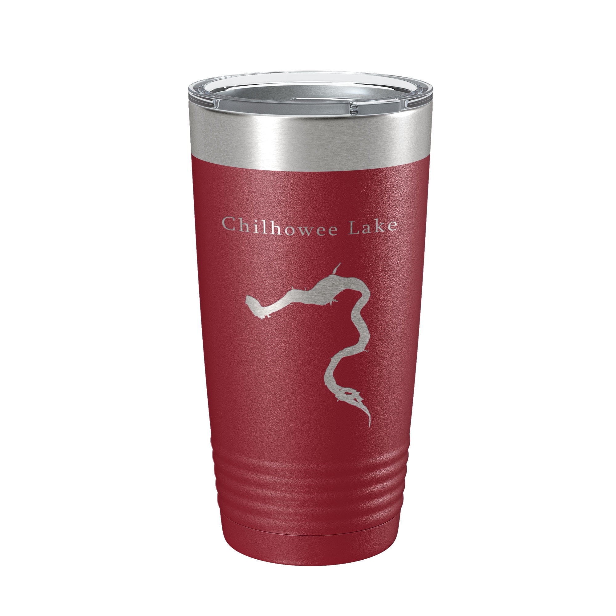 Chilhowee Lake Map Tumbler Travel Mug Insulated Laser Engraved Coffee ...