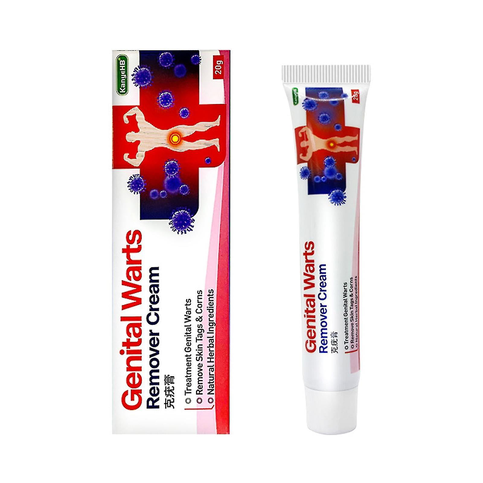 Ungüento eliminador de verrugas Herpes genital Crema de tratamiento ...